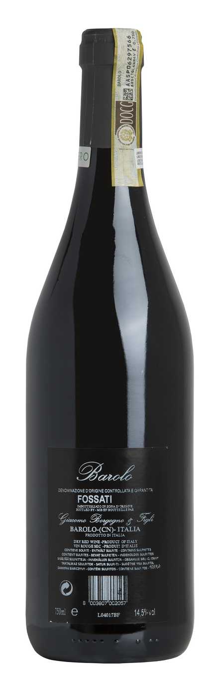 Barolo "Fossati" DOCG, Piemonte (Italia), BORGOGNO - Negoziodelvino.it