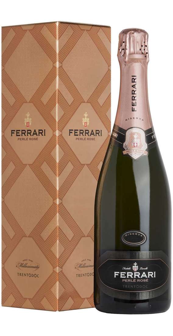 Ferrari Perlé Rosé DOC Astucciato, Trentino-Alto Adige (Italia ...