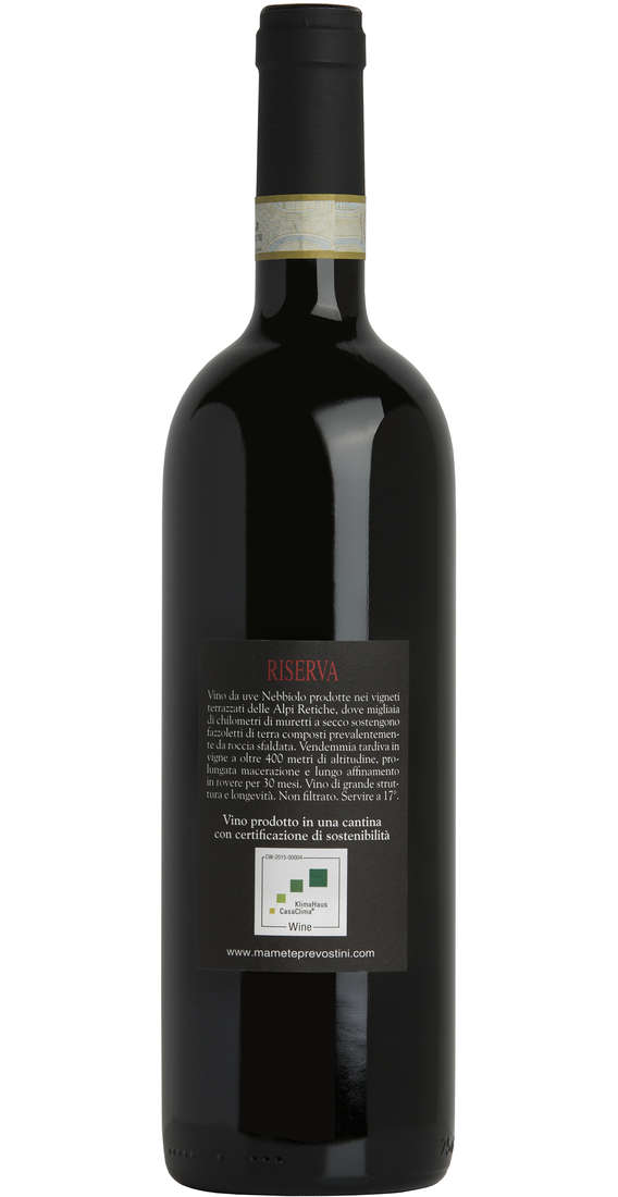 Valtellina Superiore "ALTITUDE" RISERVA DOCG, Lombardia (Italia ...